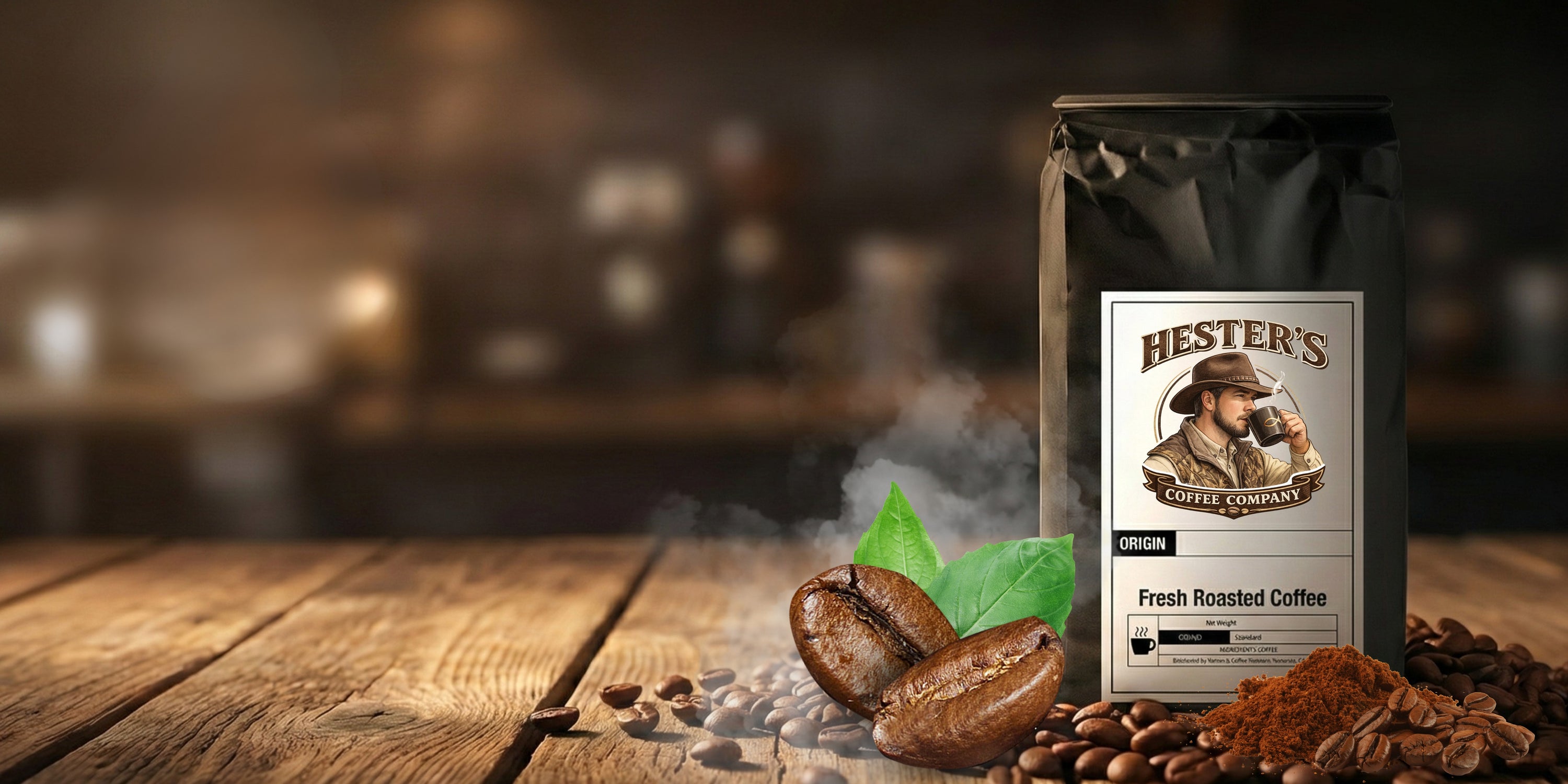 Freshly Roasted Coffee & Merchandise Delivered – Hester’s Coffee Company